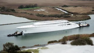 101m Feadship superyacht Project 1014 enters outfitting